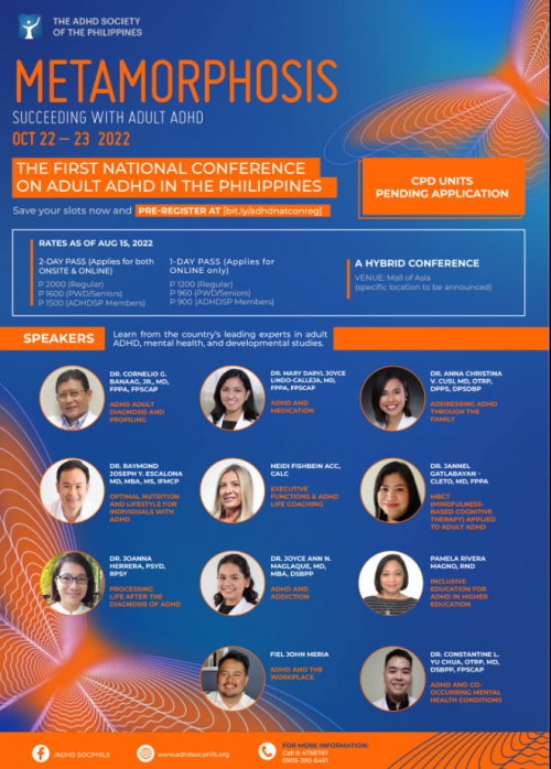 National ADHD Awareness Week 2022 Flyer - Philippine Consulate General ...
